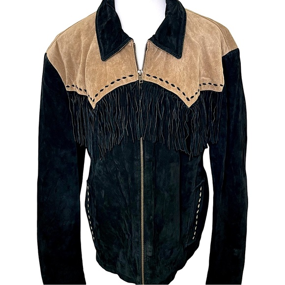 Scully | Jackets & Coats | Scully Leather Jacket Western Fringe Size L ...